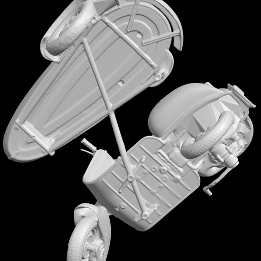 Free STL file Vespa con sidecar 👽 ・Template to download and 3D print・Cults