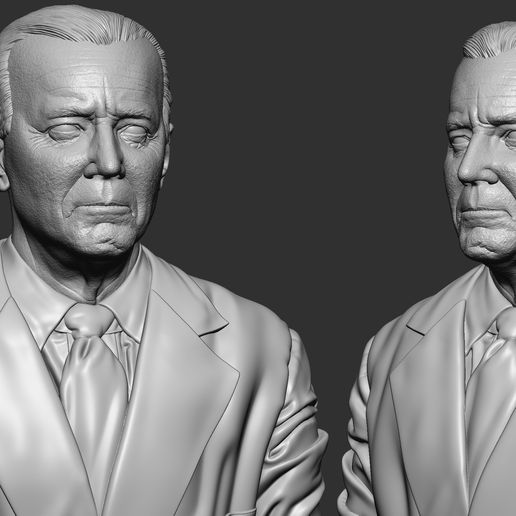 👤 Joe Biden Bust Statue Sculpture・ STL File for 3D printing・Cults