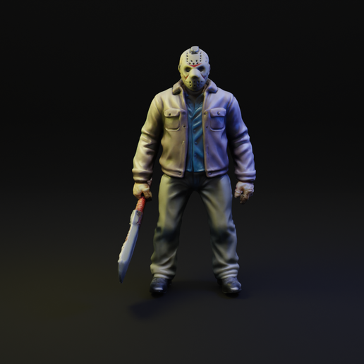 ️ Jason Voorhees figure toy・ 3D File for 3D printing・Cults