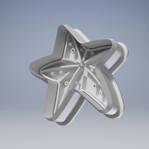🦭 starfish - seal and cutter・ STL File for 3D printing・Cults