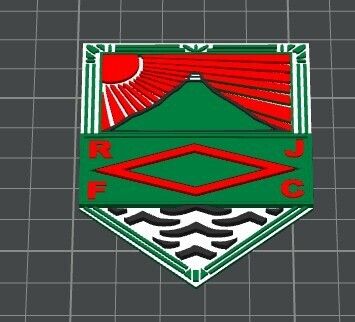 🇺🇾 Rampla Uruguay Coat of Arms・ 3MF File for 3D printing・Cults