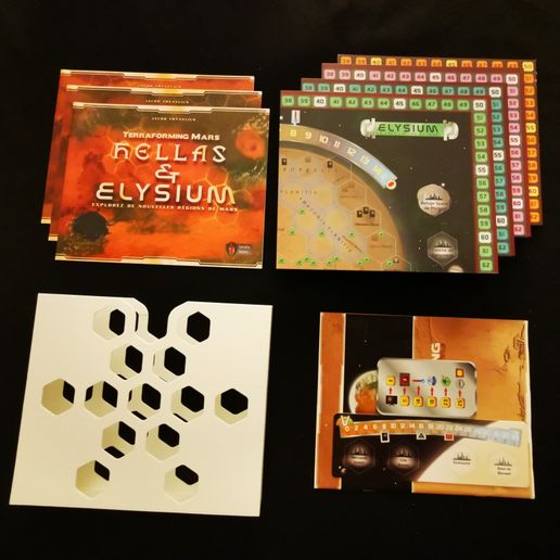 📦 TERRAFORMING MARS - V2 box for the game boards published by Intrafin ...