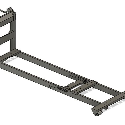 🚜 Hook-lift carriage for ScaleParts・ 3D File for 3D printing・Cults