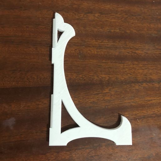🖼️ Decorative plate holder, frame Holder・ STL File for ・Cults