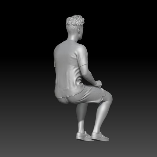 🏟️ spectator at sports stadium boy 1・ STL File for 3D printing・Cults