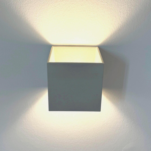 🔦 KAVIO Design Wall Lamp Cube with G9 LED・ 3MF File for 3D printing・Cults