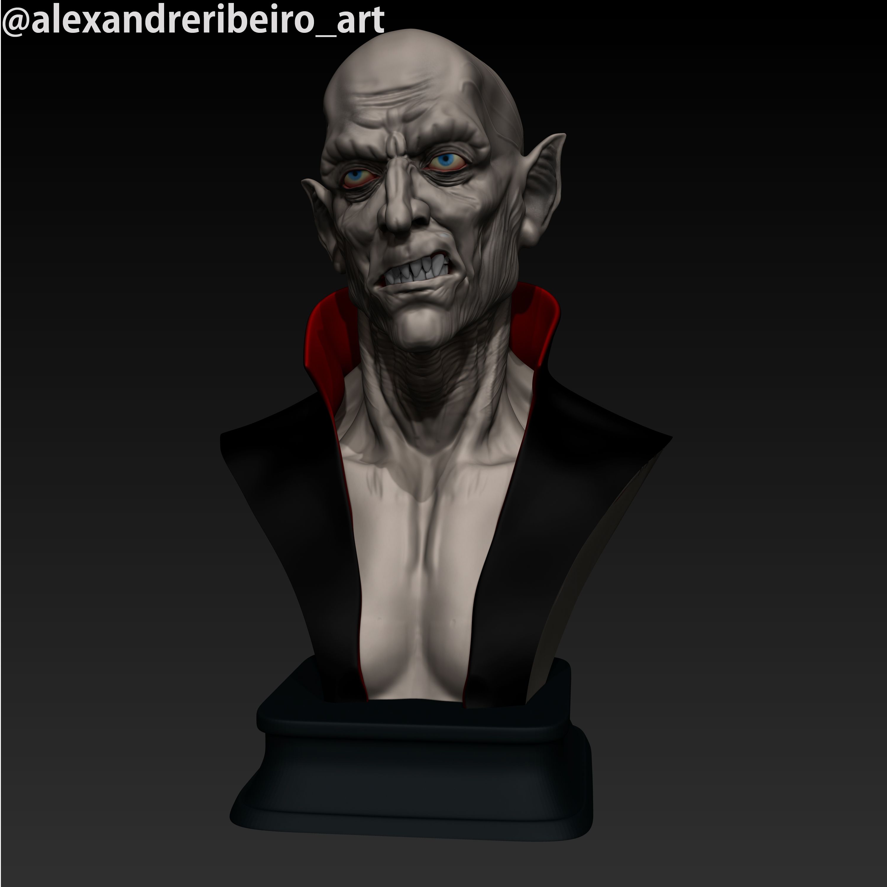 Archivo STL Vampiro・Modelo para descargar y imprimir en 3D・Cults