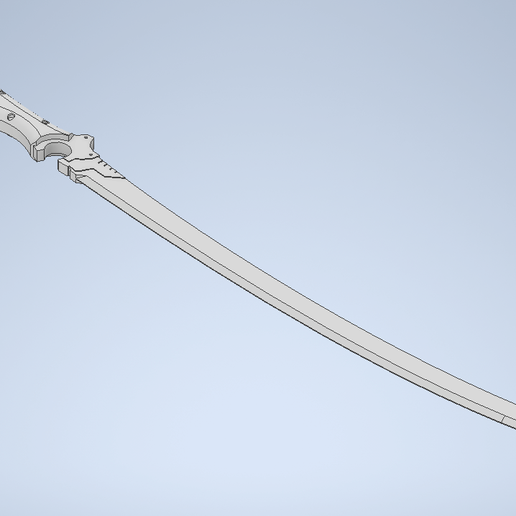 🔫 NieR Automata - YoRHa-issue Blade・ STL File for ・Cults