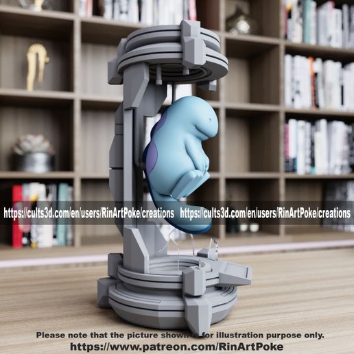 STL file Quagsire in the lab from pokemon 🥼 ・3D printing idea to ...