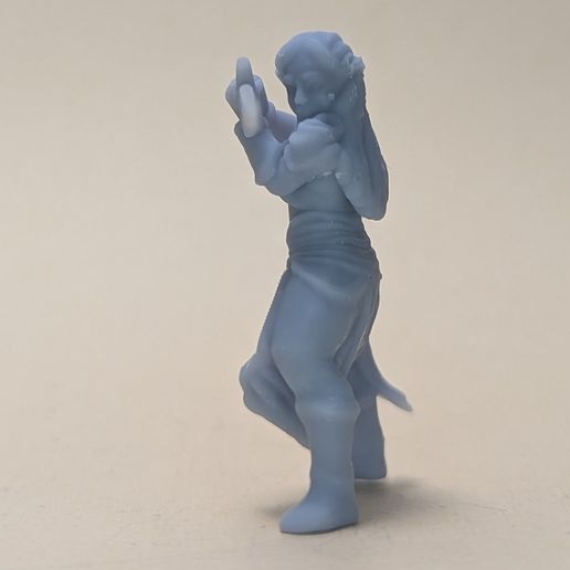 🧝 Elf Female Fighter (DND / TTRPG)・Free 3D File for ・Cults