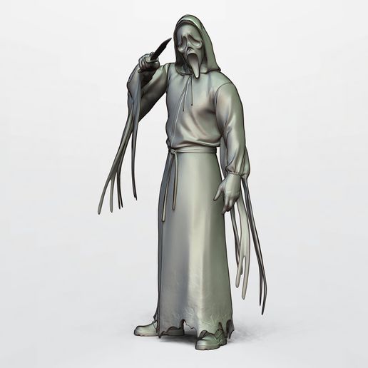 👨 GHOSTFACE・ STL File for 3D printing・Cults