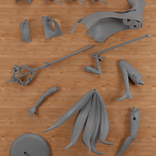 3D file Xiaomu - Namco x Capcom Fan Art Figure 🎨 ・3D print object to ...