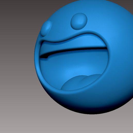 🤣 Laughing Face Emoji・ STL File for 3D printing・Cults