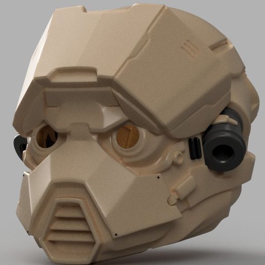 🪖 Helldivers 2 - CE-74 Breaker Helmet DIY Kit Cosplay 1:1 scale・ OBJ ...