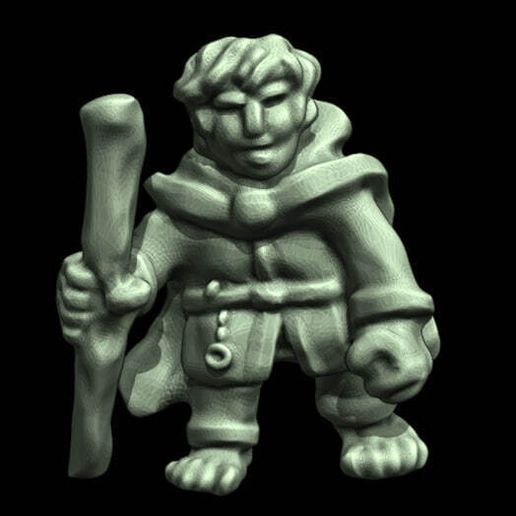 STL file Halfling 🦸 ・3D printable model to download・Cults