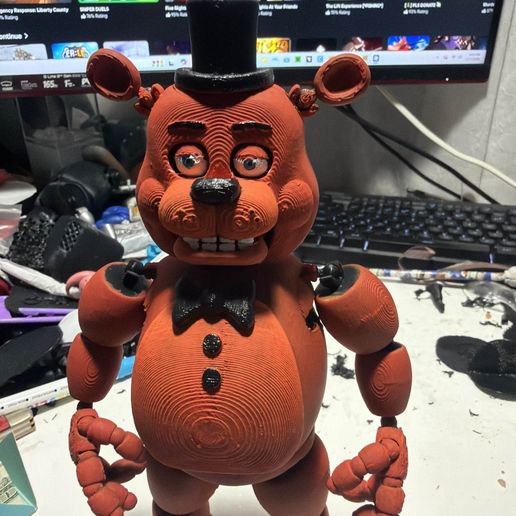 🎨 toy freddy・Free STL File for 3D printing・Cults