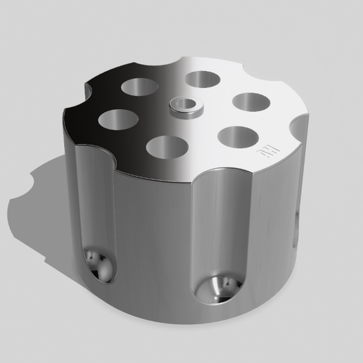 🪛 Revolver Barrel Tool Stand・Free STL File for 3D printing・Cults