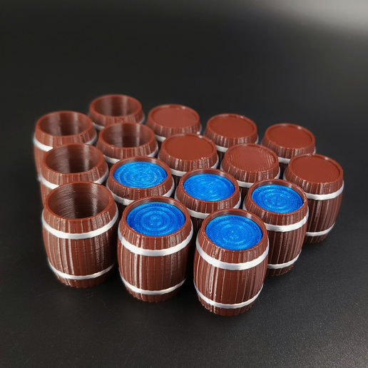 🎲 A set of barrels, DnD D&D terrain | A set of barrels DnD D&D terrain ...