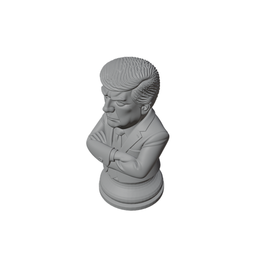 🤴 Trump King Chess Piece – STL and GLB 3D Print File – One-Piece ...