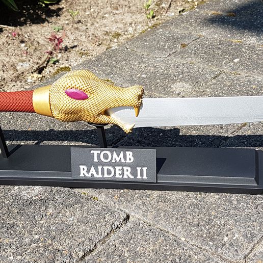 🪦 Tomb Raider II Dagger of Xian・3D Print with the Elegoo Neptune 4 Plus ...