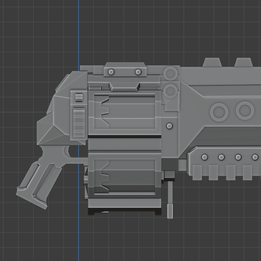 ⚔ Vengeance Grenade Launcher・ STL File for ・Cults