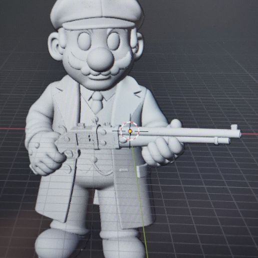 🎨 Mario Shelby - Mafia Plumber for 3D printing (Fan Art)・ STL File for ...