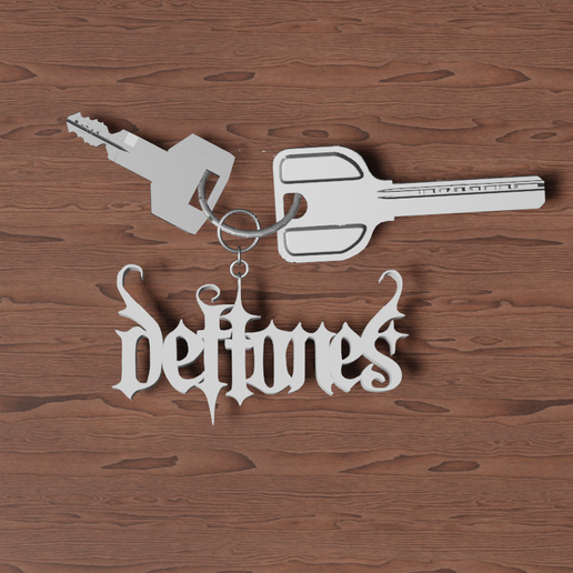 🖼️ Logotipo de Deftones・Archivo STL para Impresión 3D・Cults