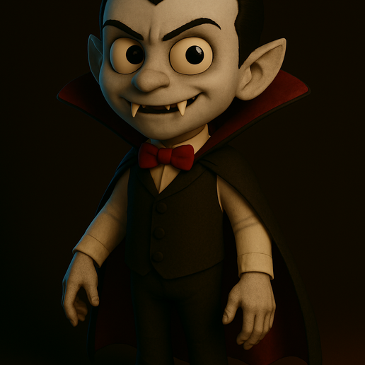 🎃 Vampirito・ STL File for 3D printing・Cults