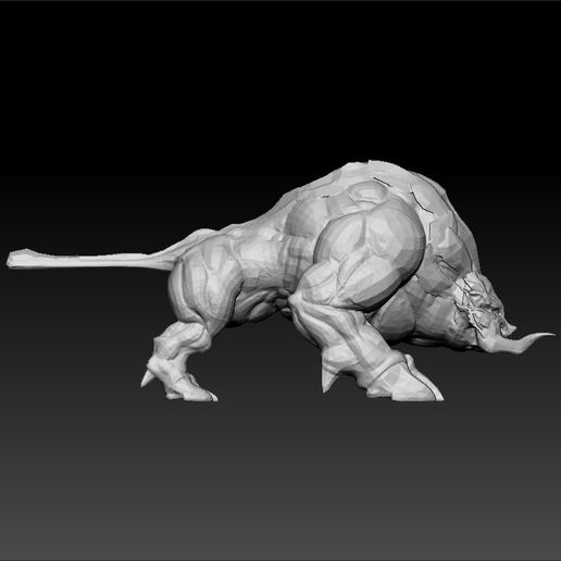 👾 Beast・ STL File for 3D printing・Cults
