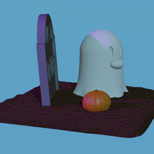 🐉 Pokemon Diglett Ghost Halloween・Free STL File for ・Cults