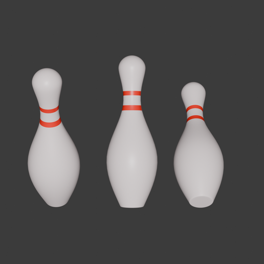 3D file BOWLING PIN STL 🎳 ・3D printer design to download・Cults