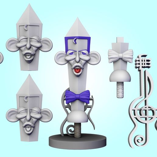 🗡️ The Singing Sword (Who Framed Roger Rabbit)・Free STL File for 3D ...