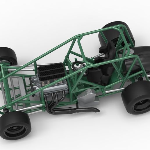 👑 Pavement Silver Crown Car Base Scale 1:25・ 3D File for 3D printing・Cults