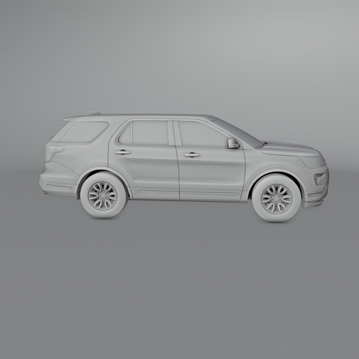 STL file Ford Explorer 2016 🚙 (OBJ)・3D printing idea to download・Cults