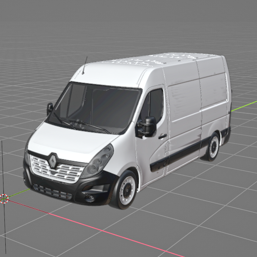 🚗 Renault Master 2020・ 3D File for 3D printing・Cults