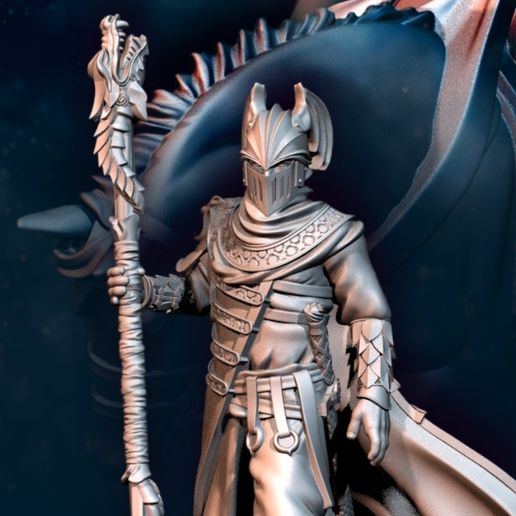 3D file Dragon Army Dragon Mage Mounted and Foot | Dragon Army ...