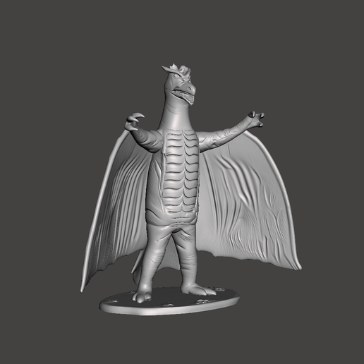 🎨 FAN ART GOLDAR The Space Giants Maguma Taishi 1966 Badora KAIJU ...