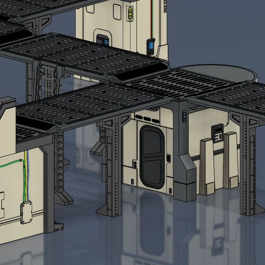 ⭐ Star Wars Legion Shatterpoint inspired Terrain・ STL File for 3D ...
