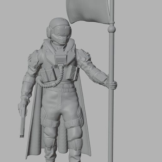 🧑‍ ️ Helldivers 2 (printable)・ STL File for 3D printing・Cults