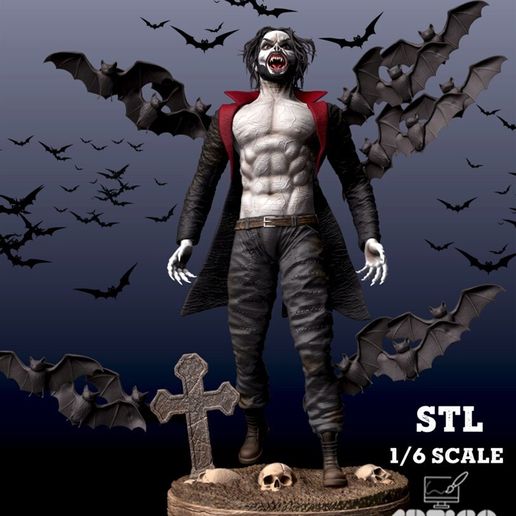 🧛 Morbius The Living Vampire・ 3D File for 3D printing・Cults