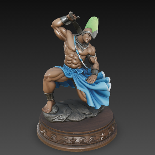 🗡️ Orixá Ogum (Ogun) - The Lord of Iron and Pathbreaker・ STL File for ...