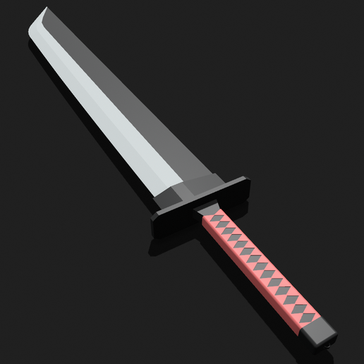 STL file Bleach Ichigo's Sword Prop ( 1/1 Scale ) 🗡️ ・Template to ...