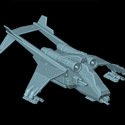 🛰 Space Marine Valkyrie Gunship model and keychain from hammer of war ...