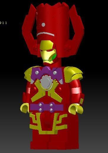 Cosmic Titan Mech Suit – LEGO®-Style Giant Custom Armor・ STL File for ...