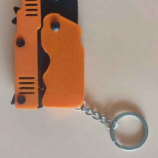 3D file Rubber band gun keychain 🔫 ・3D printable model to download・Cults