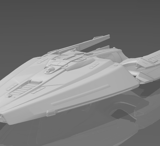 🖖 STO - Federation - Hydra-class Intel Destroyer・Free STL File for 3D ...