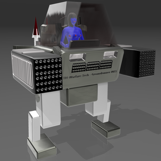 Free STL file TH-Warfare Technologies - Groundrunner 4055 🤖 (3MF)・3D ...
