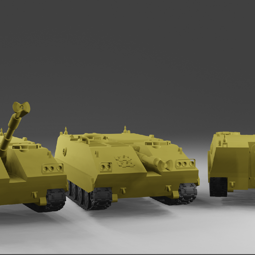 🪖 STUG M113・ STL File for 3D printing・Cults