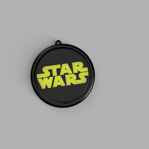 ⭐ Star Wars keychain swivel・ STL File for 3D printing・Cults