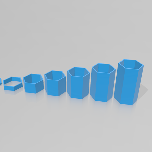 🪞 Hexagon Stand for figures・Free STL File for 3D printing・Cults